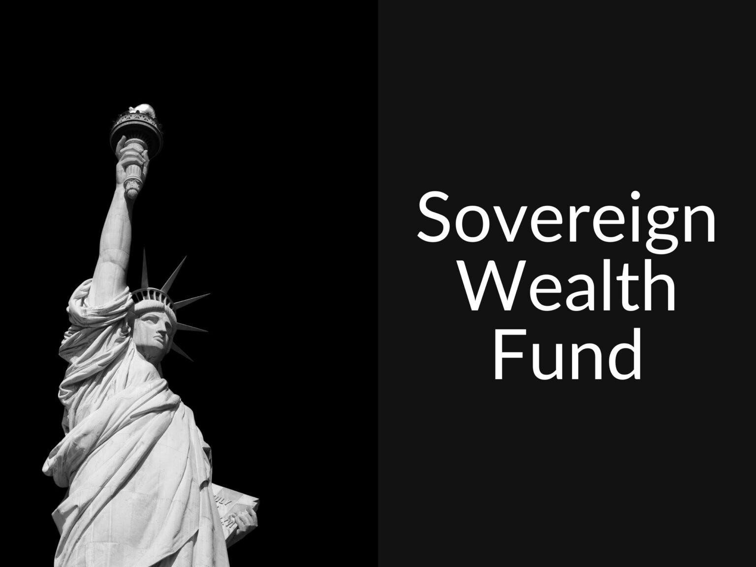 What Are Sovereign Wealth Funds? Does the U.S. Need One? | Money for ...